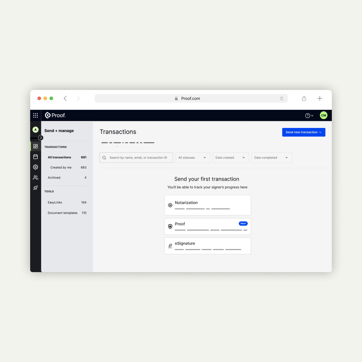 What Is a Proof Transaction?